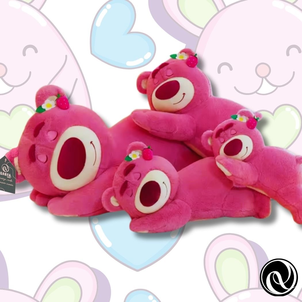 Peluche Lotso de Felpa Dormilon de Disney: Muñeco Kawaii para Regalo – Qanya Shop
